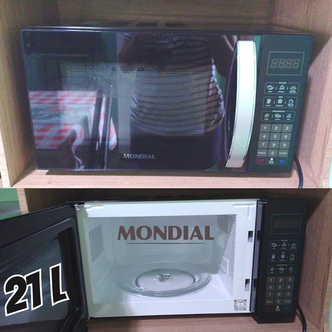 Micro-ondas Mondial Mo-01-21-b 21 Litros 1200w 110V - Adoro Promoção