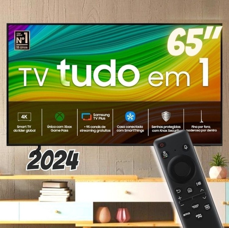 Samsung Smart TV 65" QLED 4K 65Q60D - Adoro Promoção