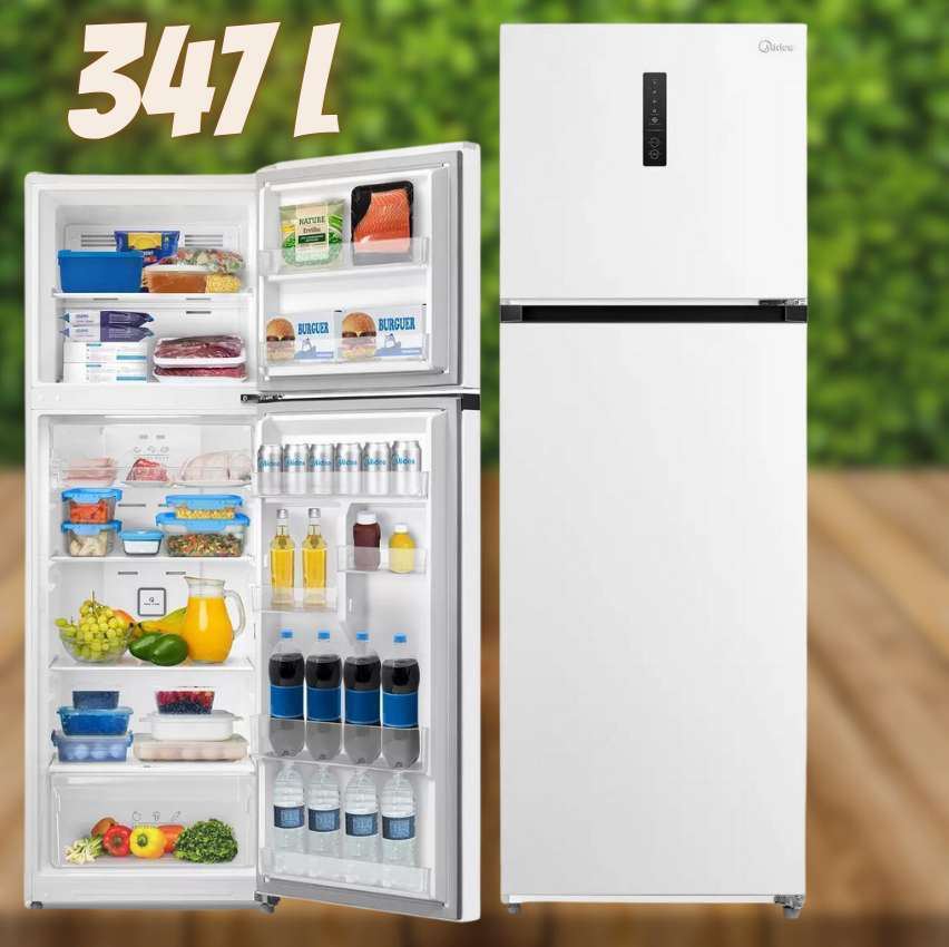 Geladeira/Refrigerador Midea Frost Free Duplex - Branco 347L - Adoro ...