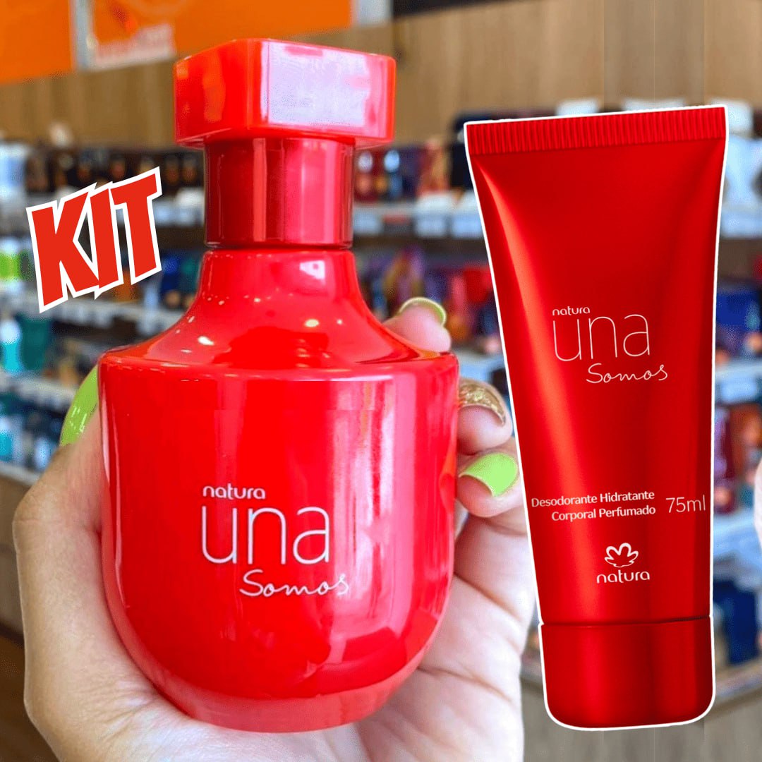 Presente Natura Una Somos Completo - Adoro Promoção